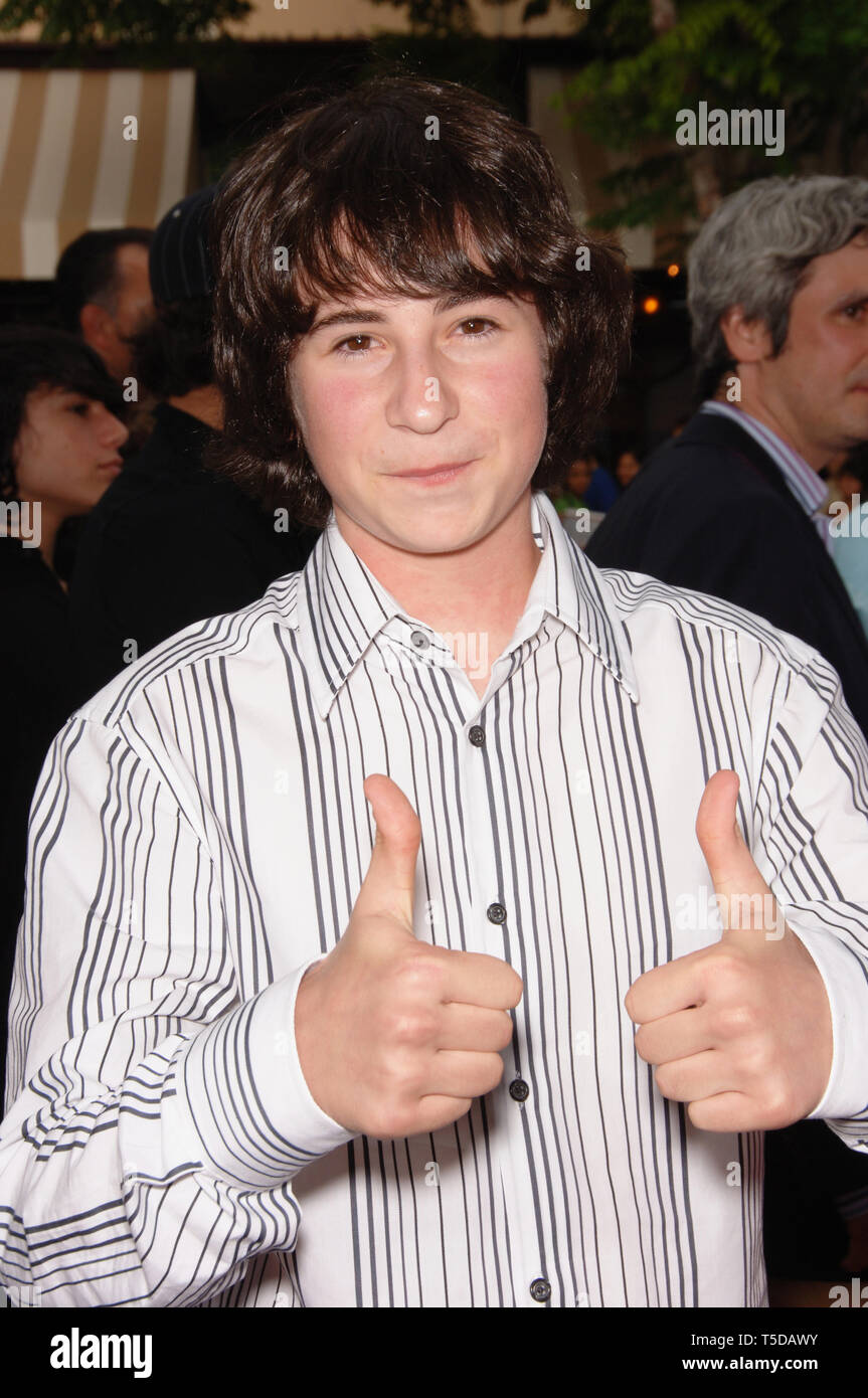 LOS ANGELES, CA. July 17, 2006: Actor SAM LERNER at the Los Angeles ...