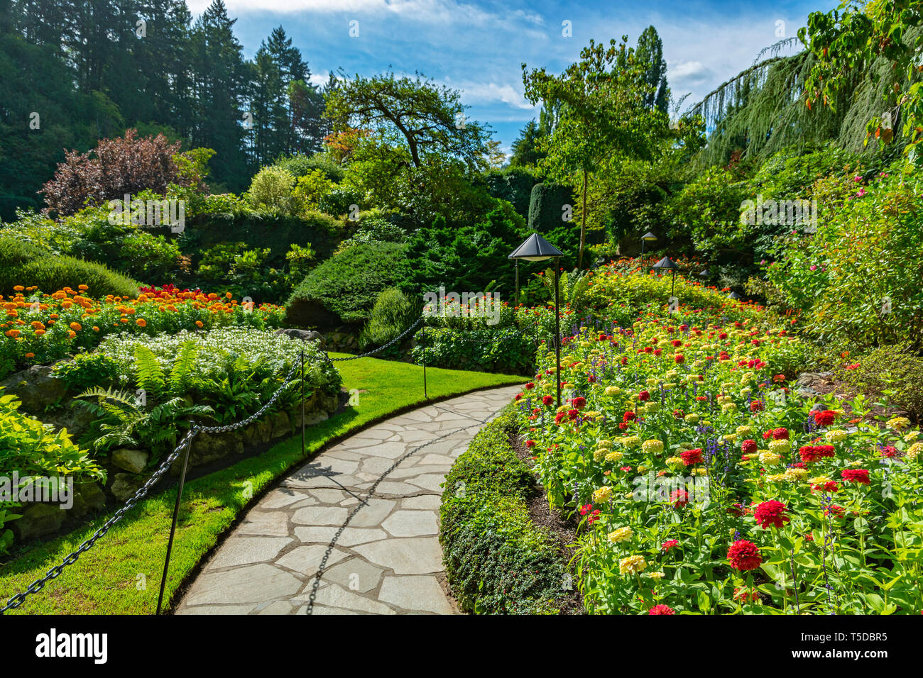 Sunken garden bed hi-res stock photography and images - Alamy