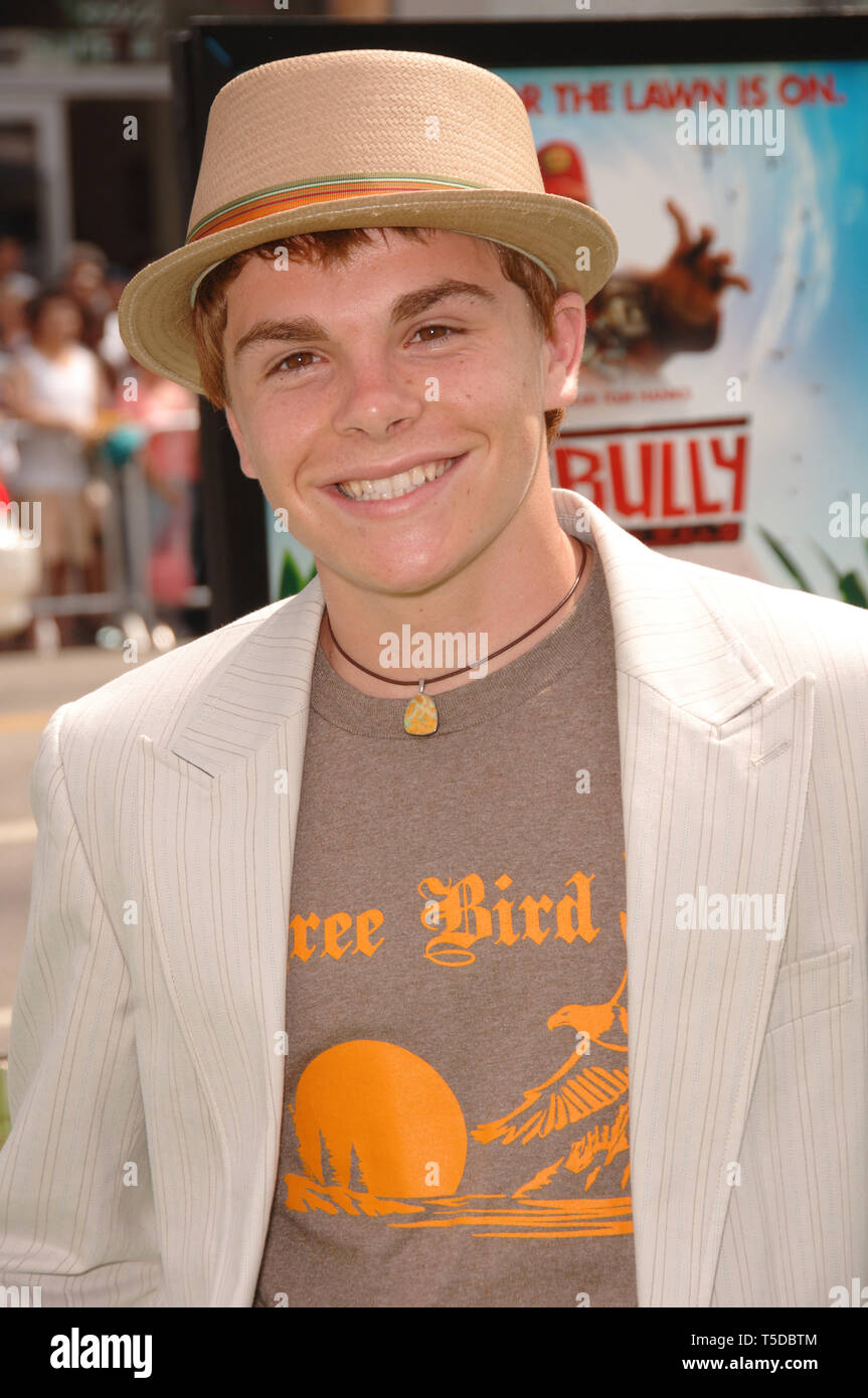 LOS ANGELES, CA. July 23, 2006: Actor MYLES JEFFREY at the Los Angeles ...