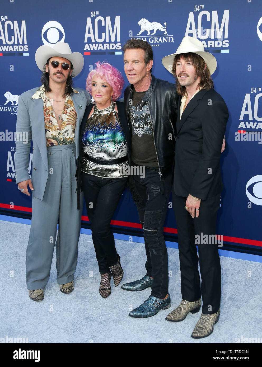 April 7, 2019 - Las Vegas, Nevada, United States - (L-R) Cameron Duddy ...