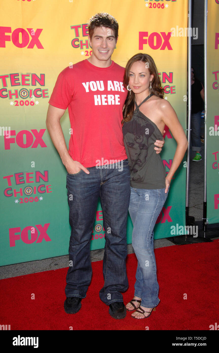 LOS ANGELES, CA. August 20, 2006: "Superman Returns" star BRANDON ROUTH ...