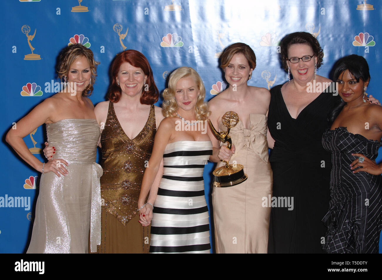 LOS ANGELES, CA. August 27, 2006: Stars of "The Office": MELORA HARDIN ...