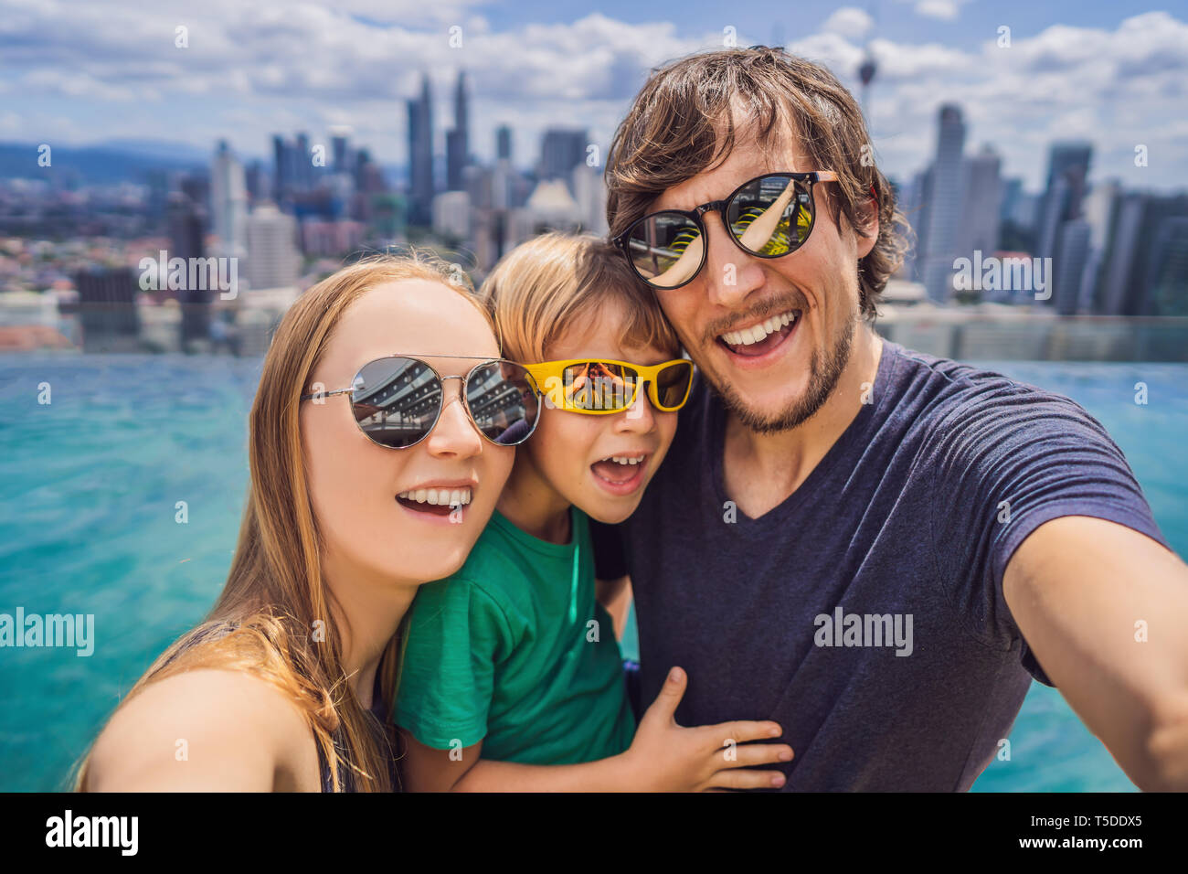 Mother Daughter Swimming Pool High Resolution Stock Photography and ...