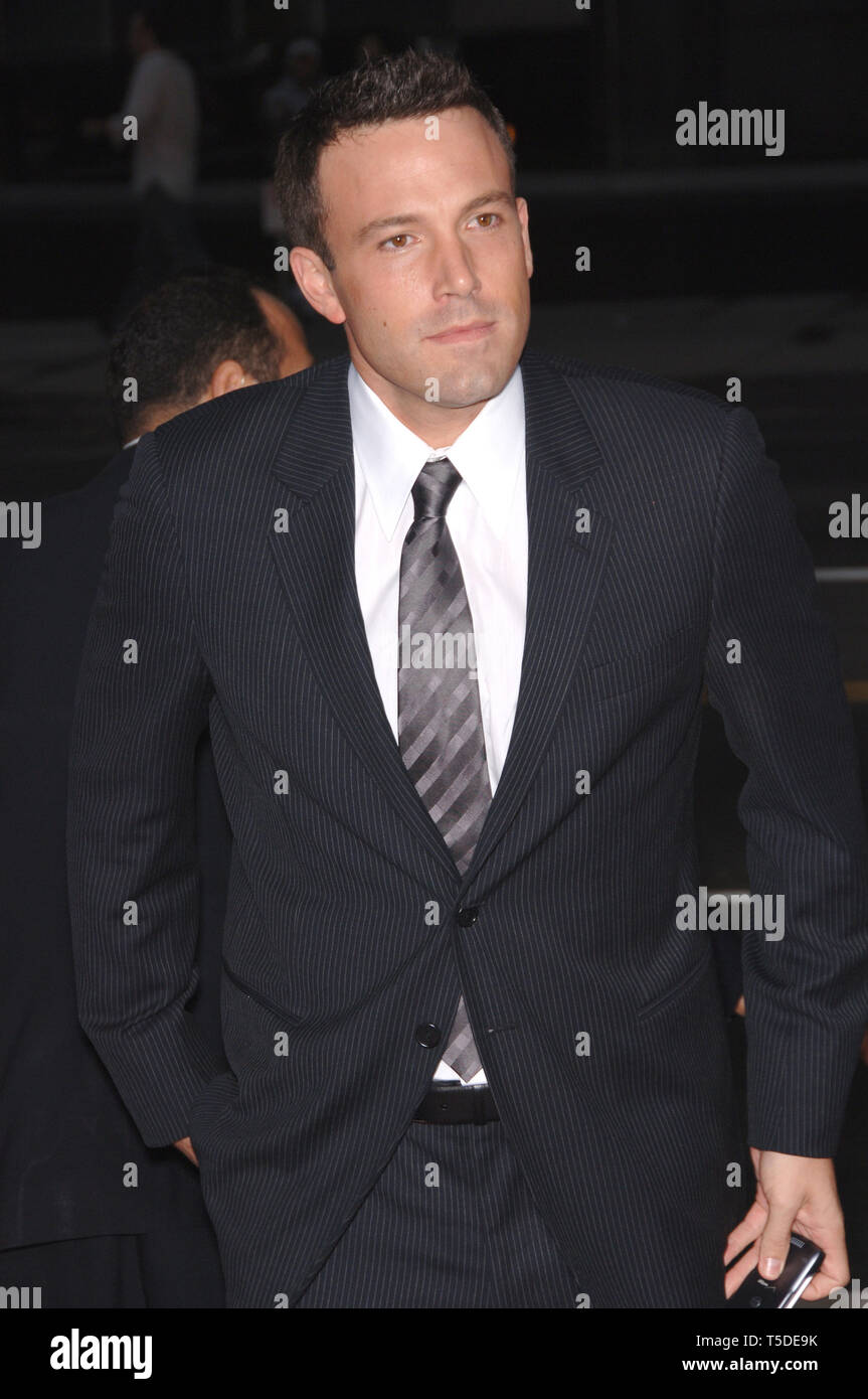 LOS ANGELES, CA. September 07, 2006: Actor BEN AFFLECK at the Los ...
