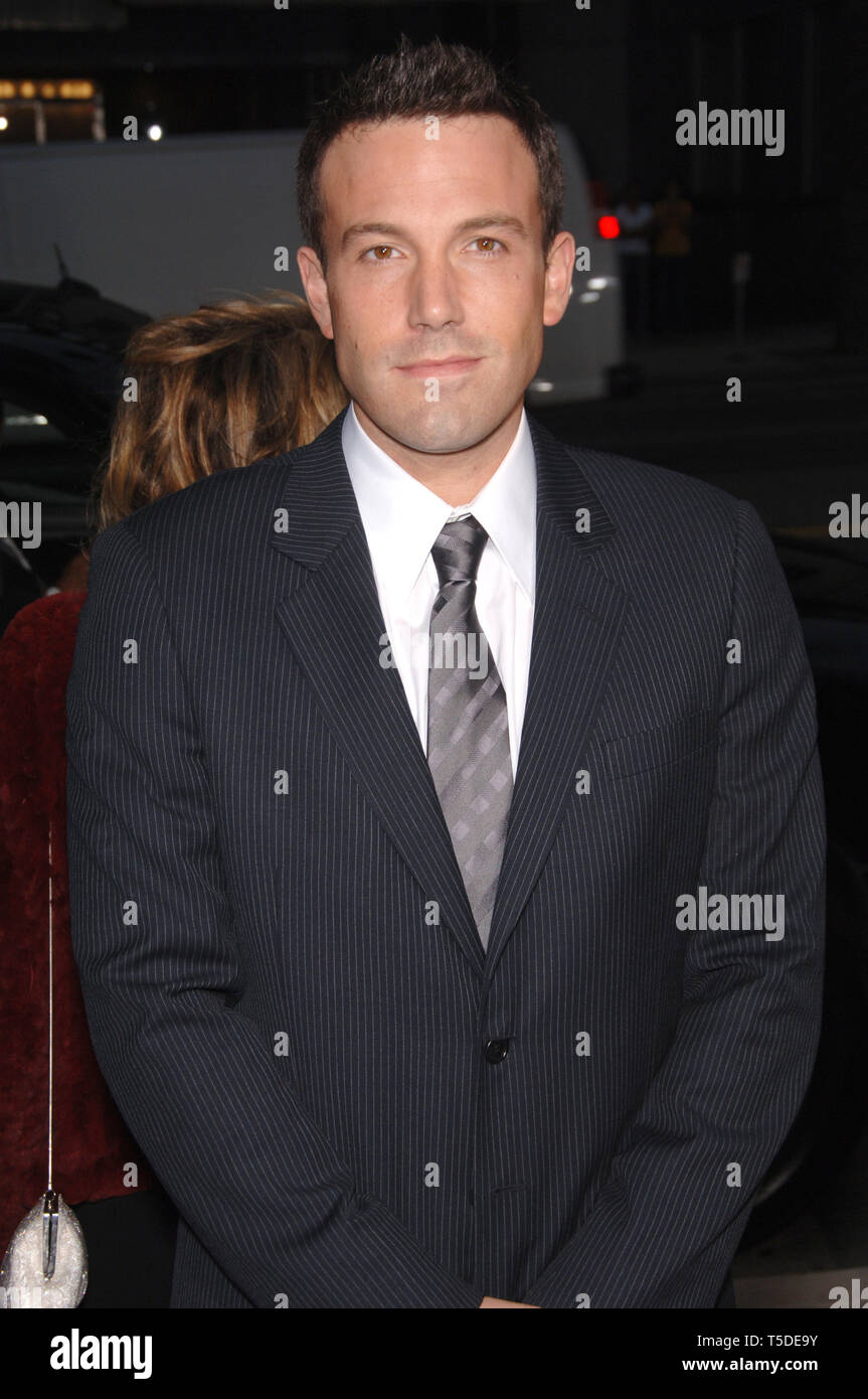 LOS ANGELES, CA. September 07, 2006: Actor BEN AFFLECK at the Los ...