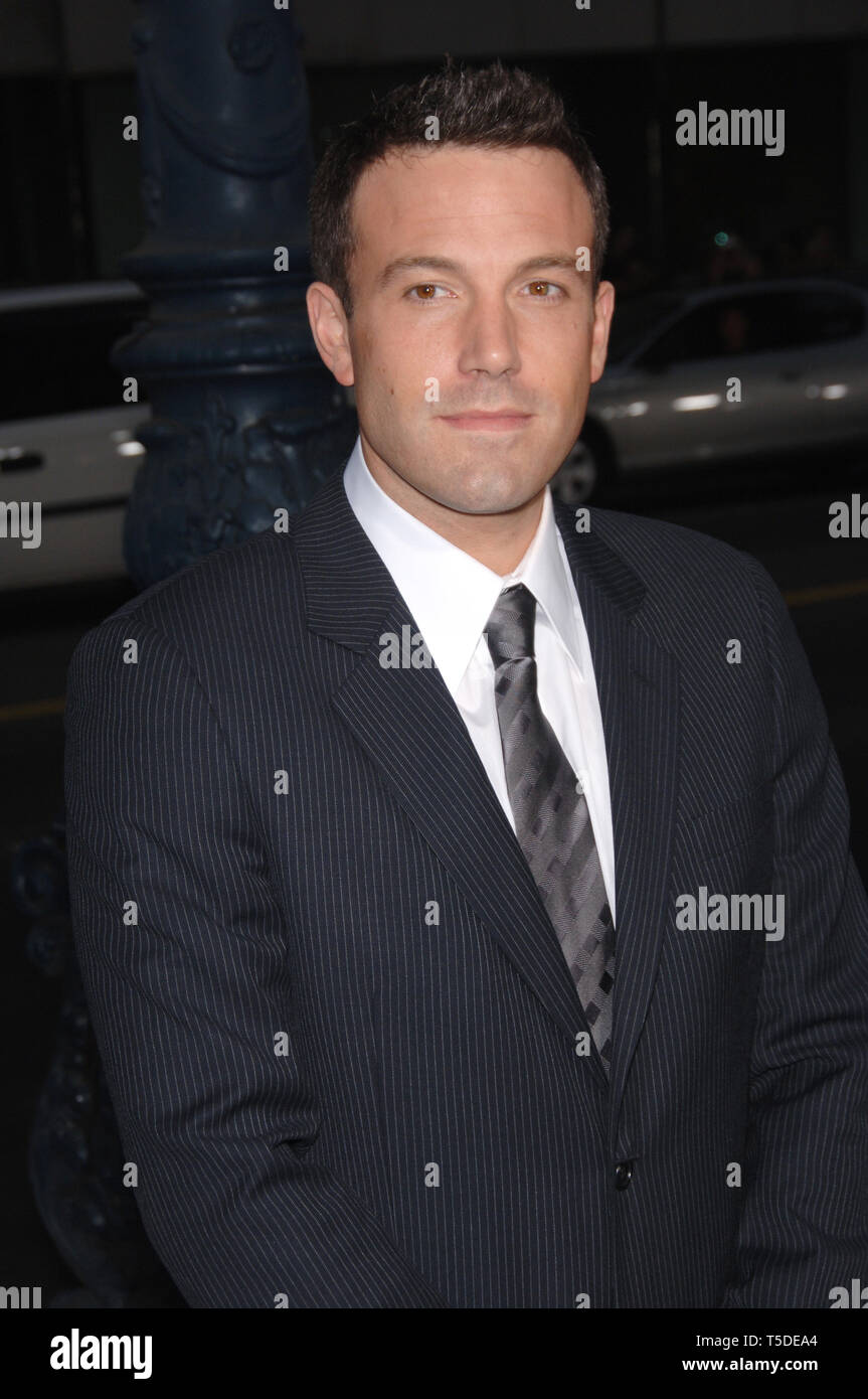 LOS ANGELES, CA. September 07, 2006: Actor BEN AFFLECK at the Los ...