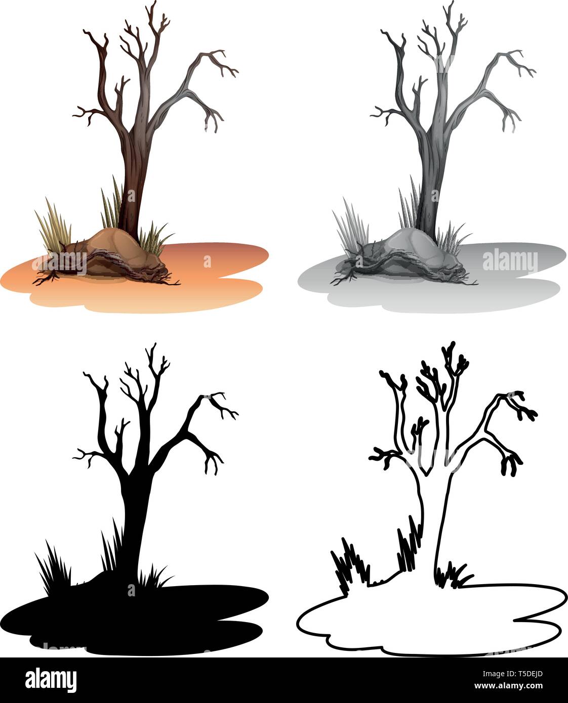 Natural wood colour Stock Vector Images - Alamy