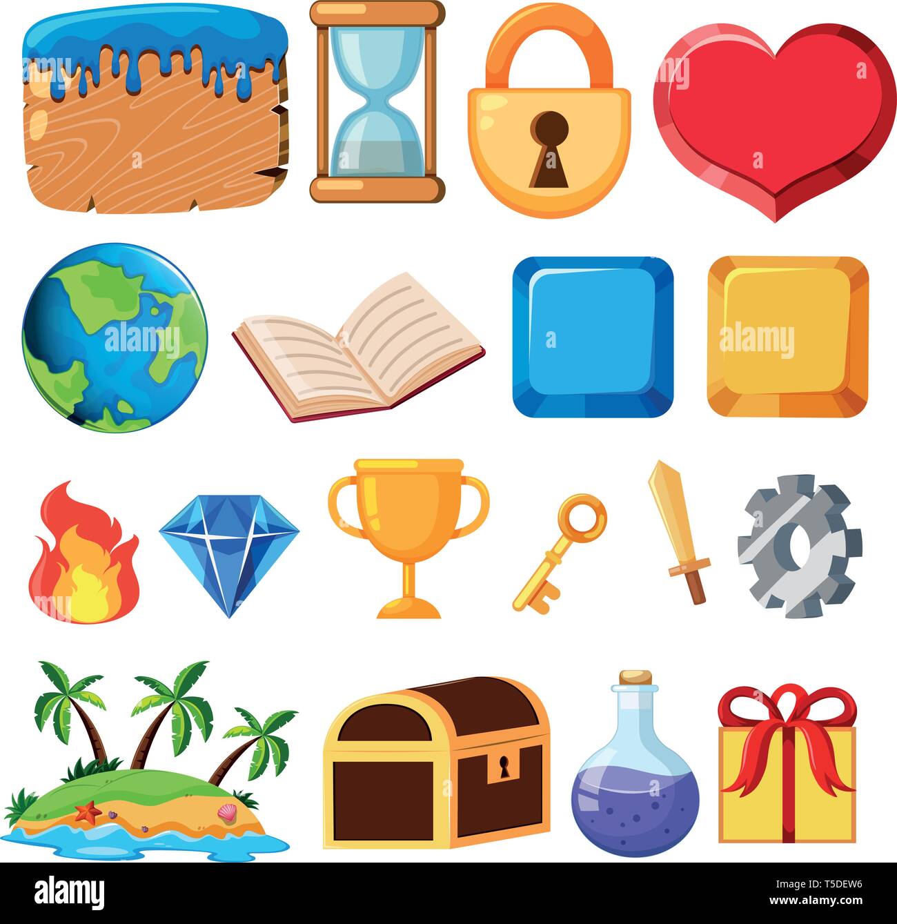 Game elements hi-res stock photography and images - Alamy