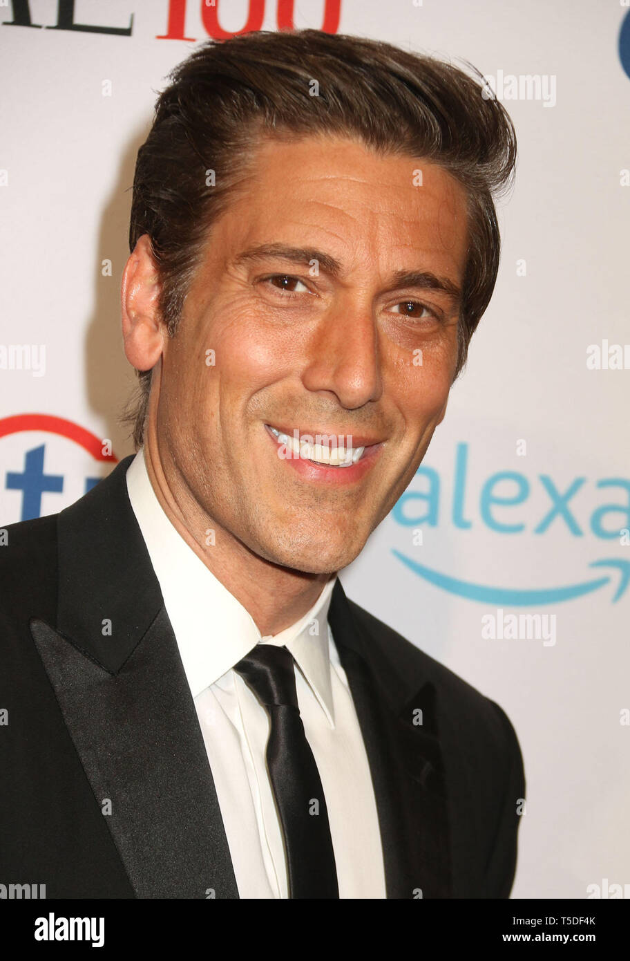 April 24, 2019 - New York City, New York, U.S. - News personality DAVID ...