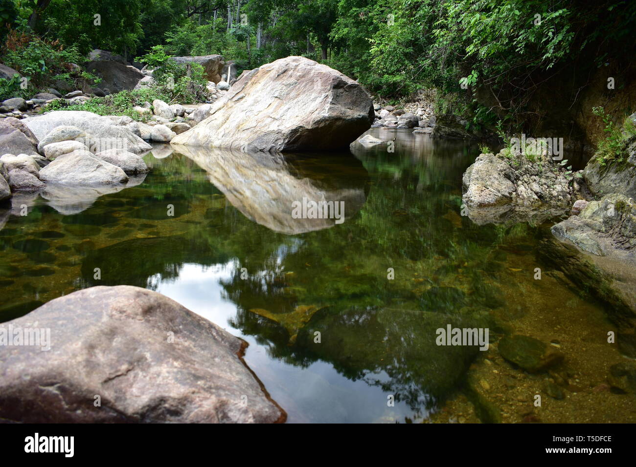 Reflection on mountain streams hi-res stock photography and images - Alamy