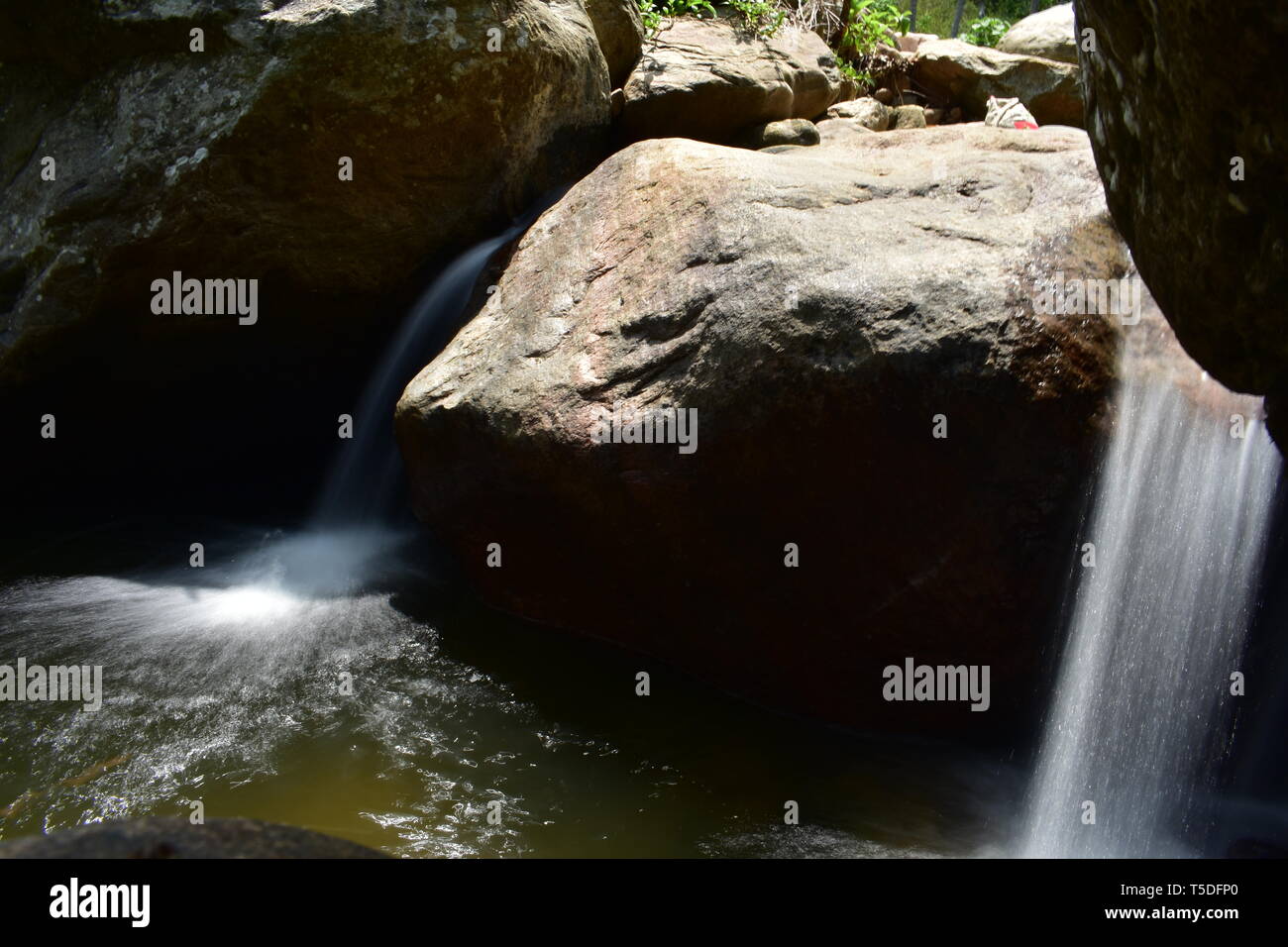 Kurangani Waterfalls In Tamil Nadu Stock Photo - Alamy