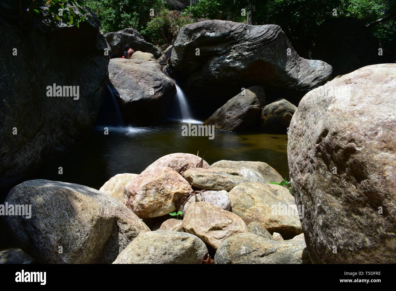 Kurangani Waterfalls In Tamil Nadu Stock Photo - Alamy