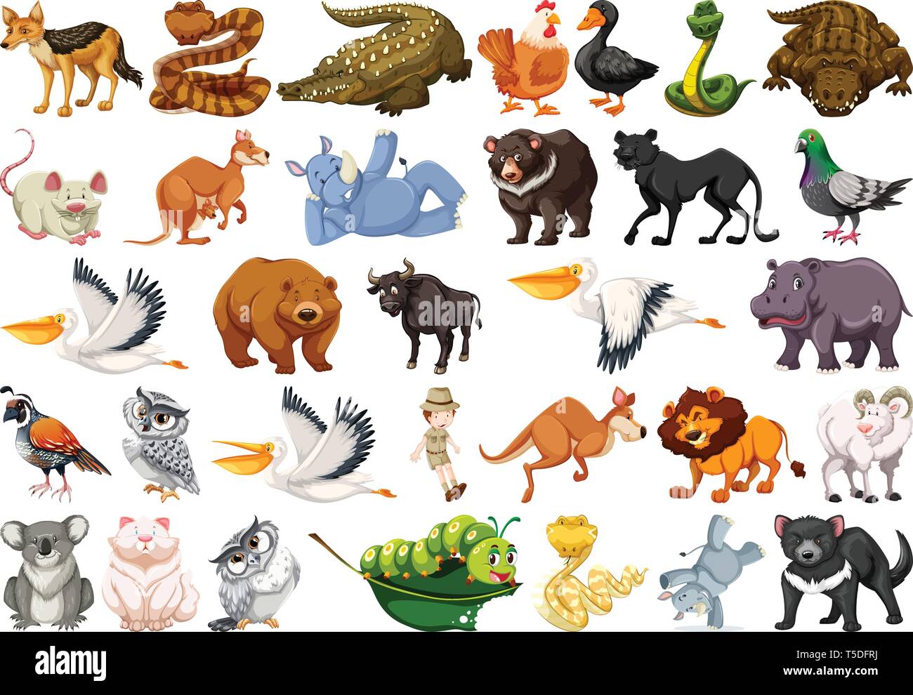 Wild Animals Clip Art