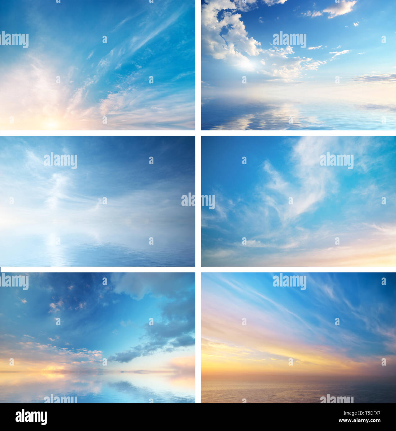 Sky daylight collection. Natural sky composition. Element of design ...