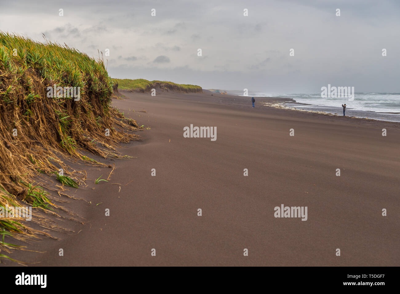 View of the waved waves of the Avachinskaya Bay , Avacha Bay and ...