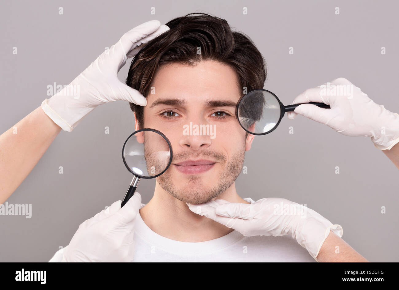 Male aesthetic medicine hi-res stock photography and images - Alamy