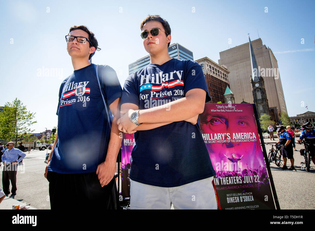 The Republican National Convention in Cleveland, where Donald Trump is ...