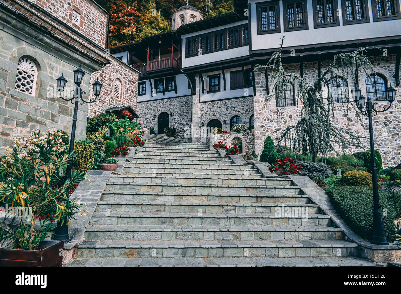 Saint Jovan Bigorski Monastery. Macedonian Orthodox monastery ...