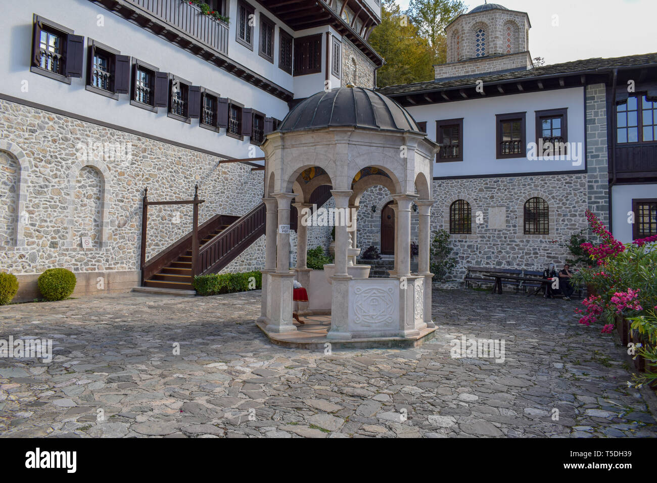 Saint Jovan Bigorski Monastery. Macedonian Orthodox monastery ...