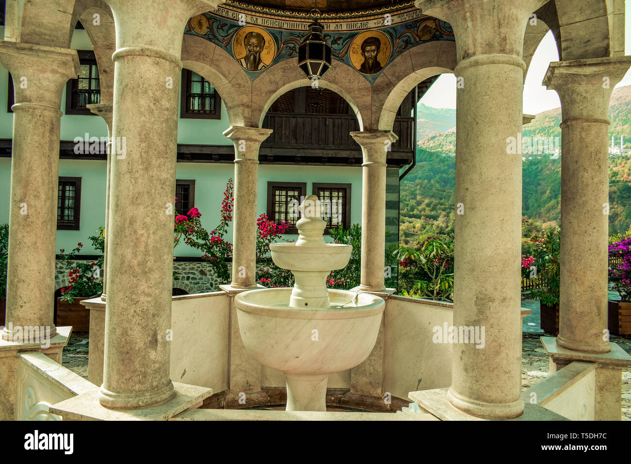 Saint Jovan Bigorski Monastery. Macedonian Orthodox monastery ...