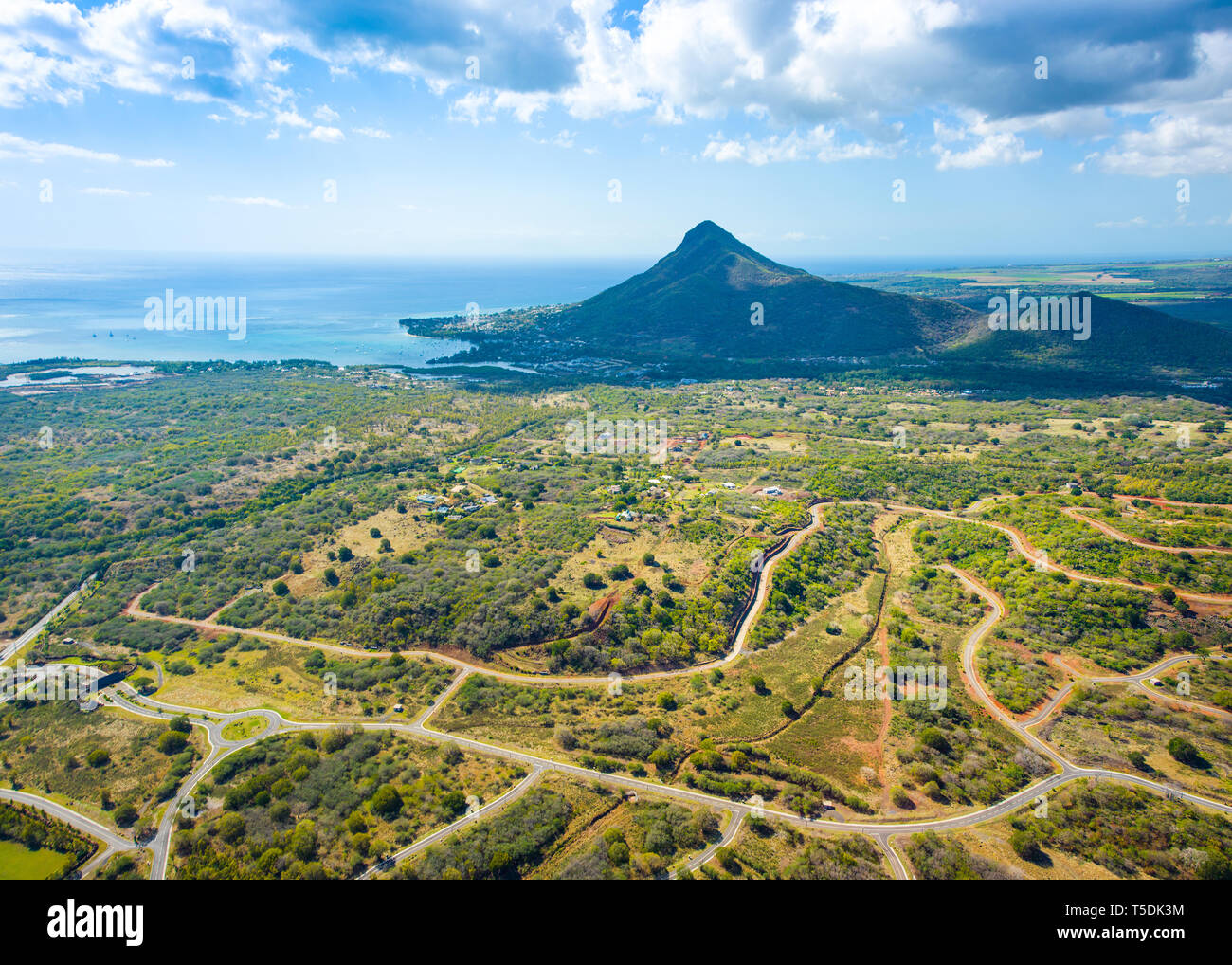Mauritius aerial hi-res stock photography and images - Alamy