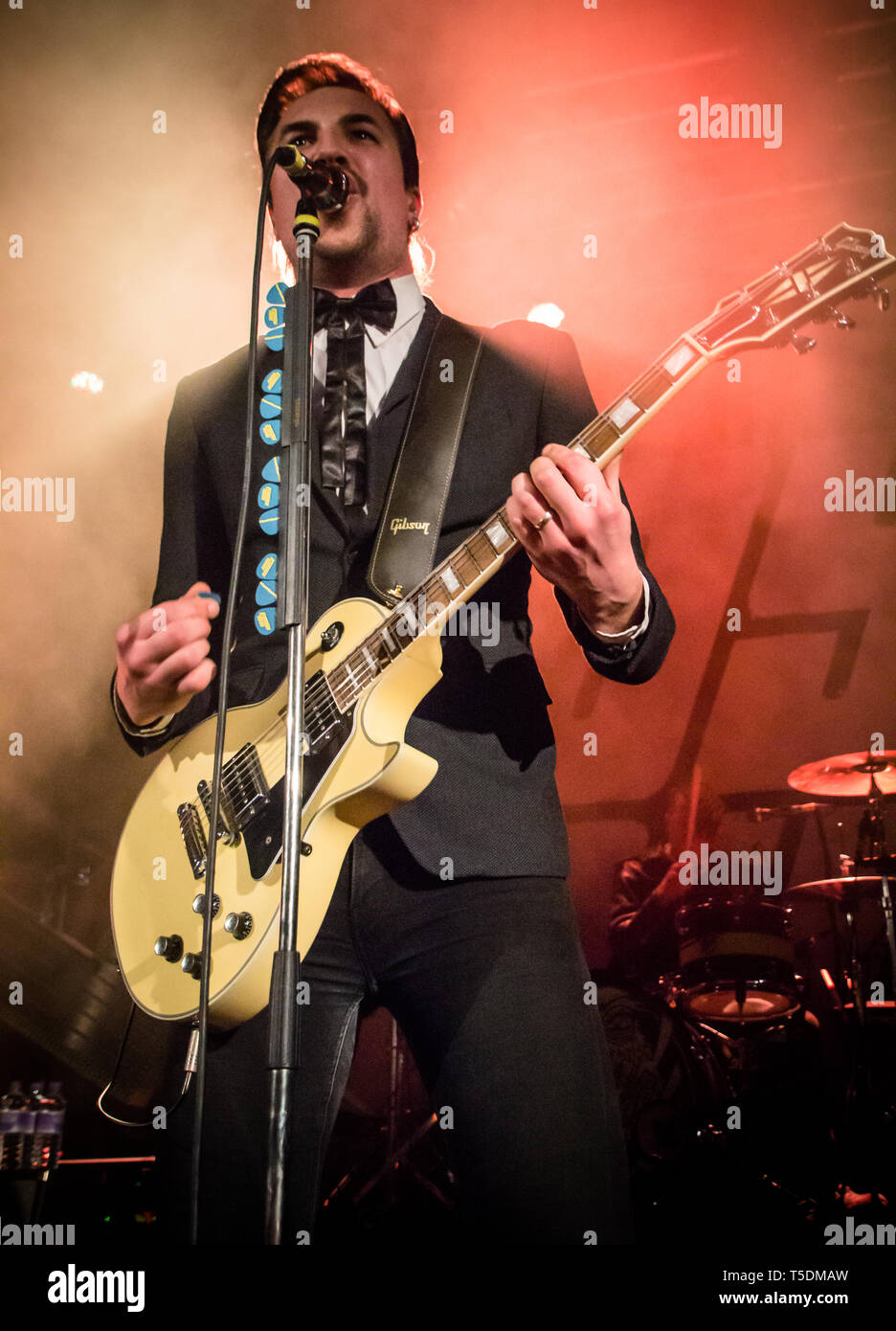 Royal Republic live at Manchester Academy 2017 Stock Photo - Alamy
