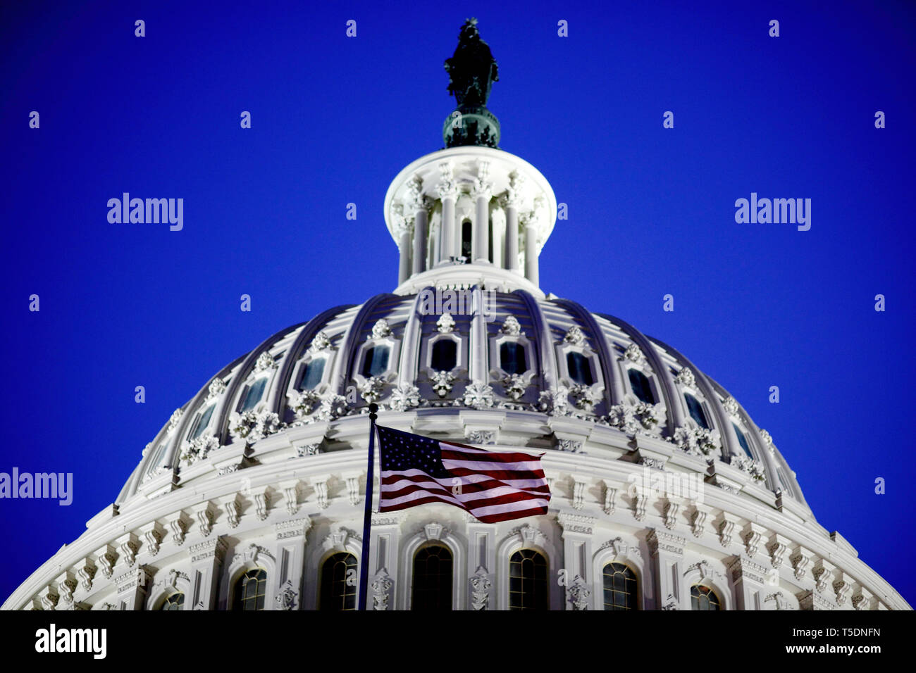 The US Capitol Building on Capitol Hill. The Congress Building is ...