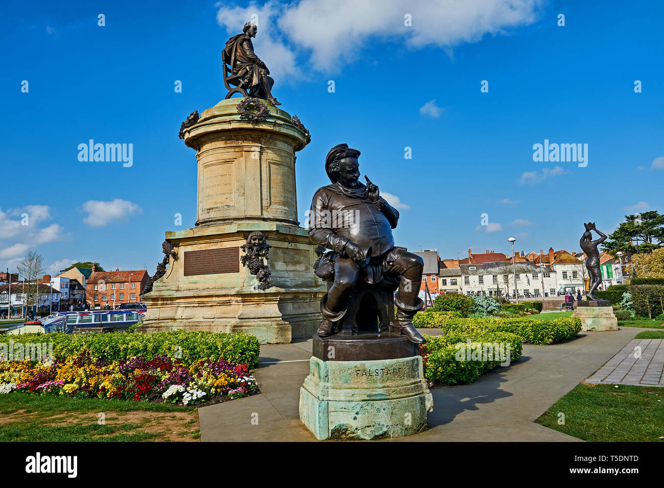 Stratford upon Avon and the Gower Memorial statue to William ...