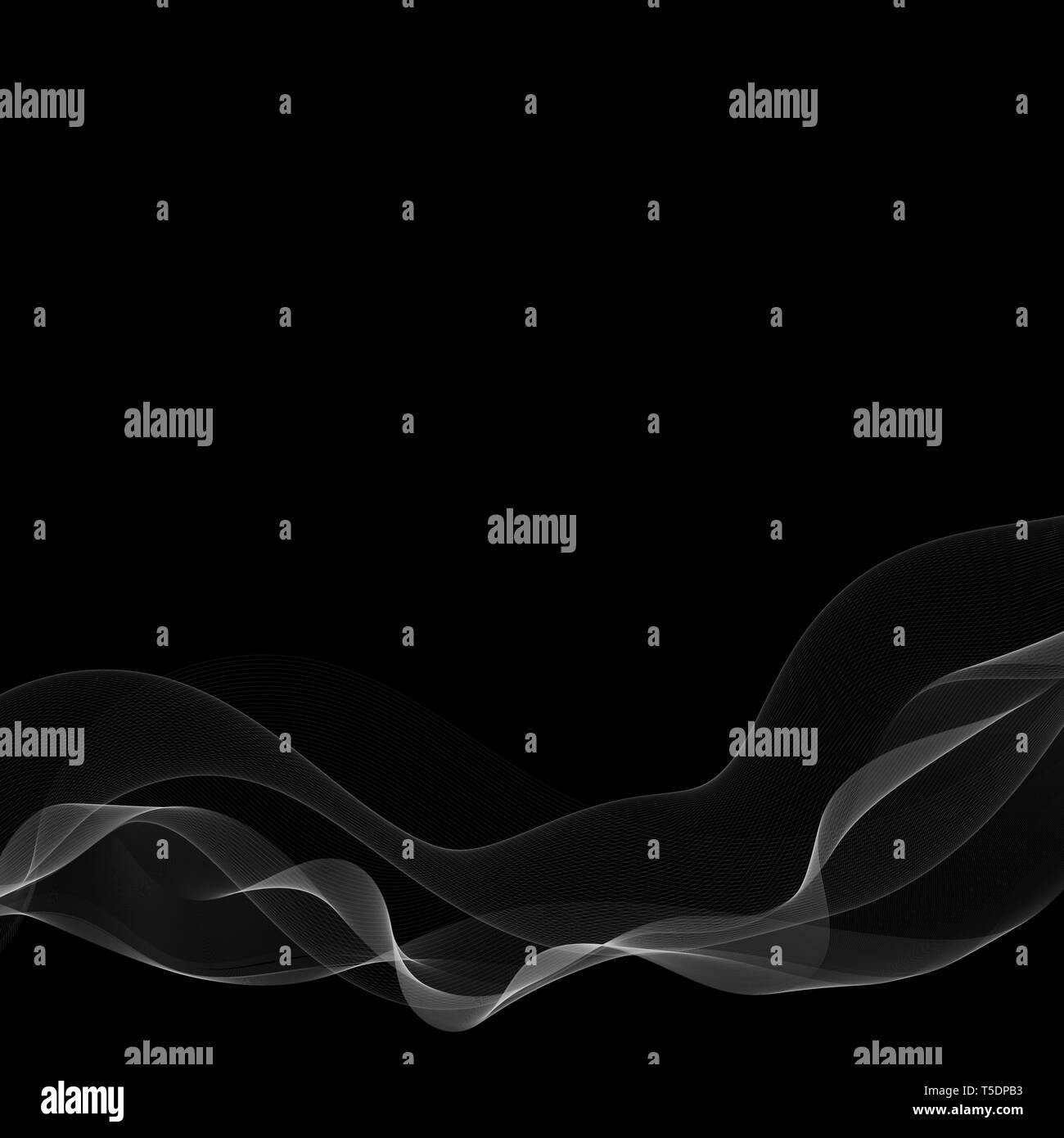 Vector illustration of shiny curved lines with sparkles isolated on ...