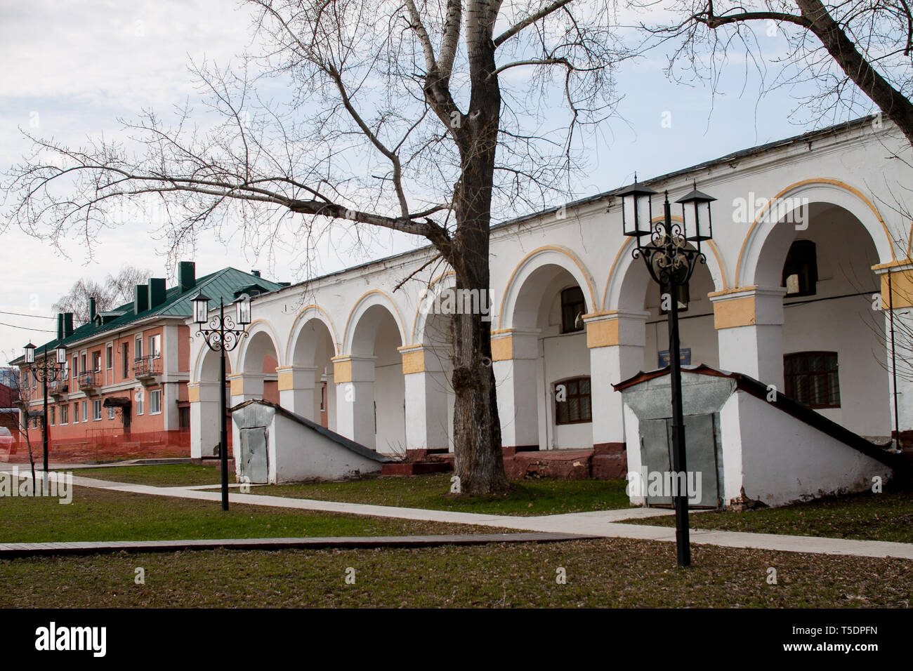Old merchant houses on the streets of Elabuga Stock Photo - Alamy