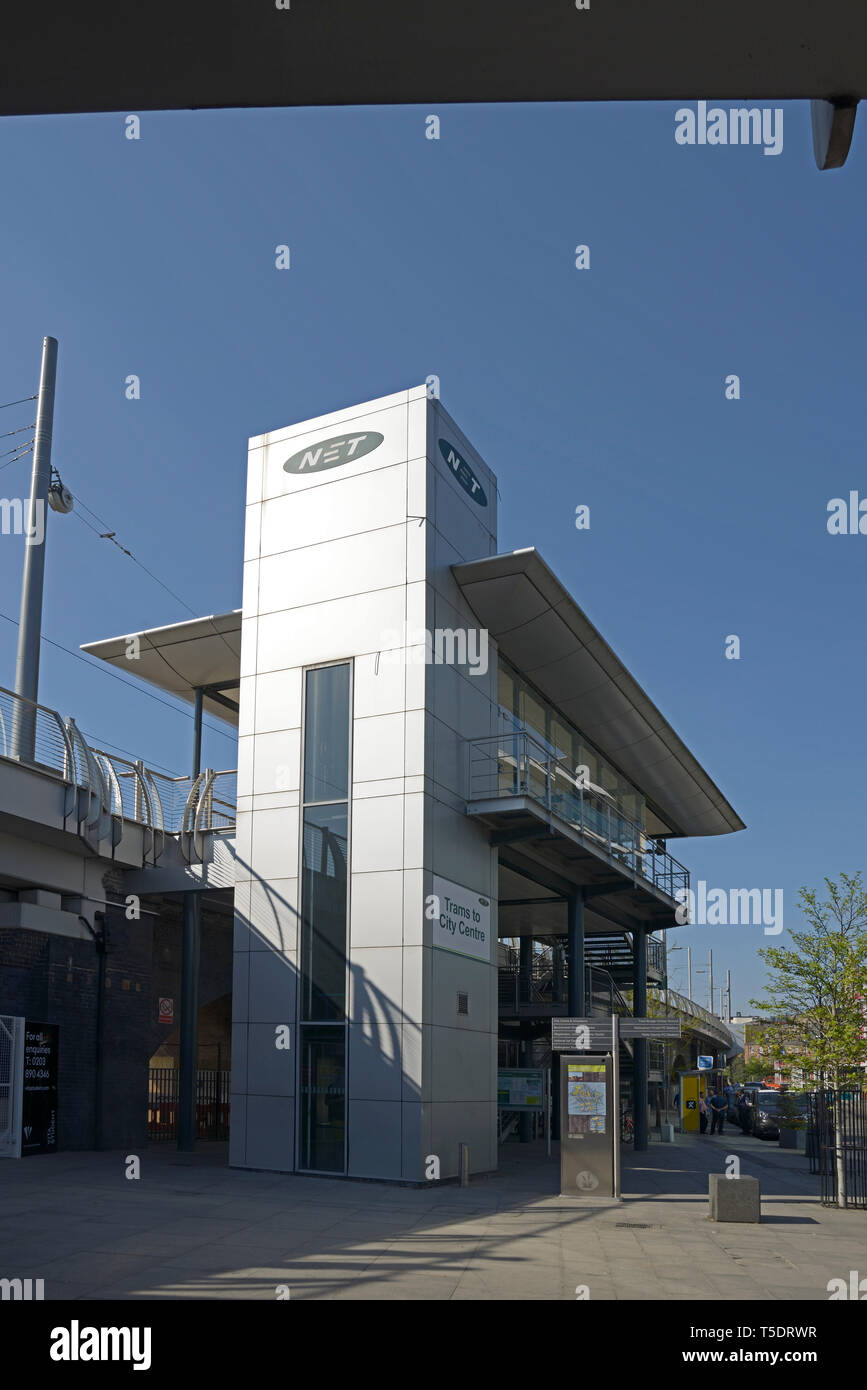 Nottingham trams hi-res stock photography and images - Alamy