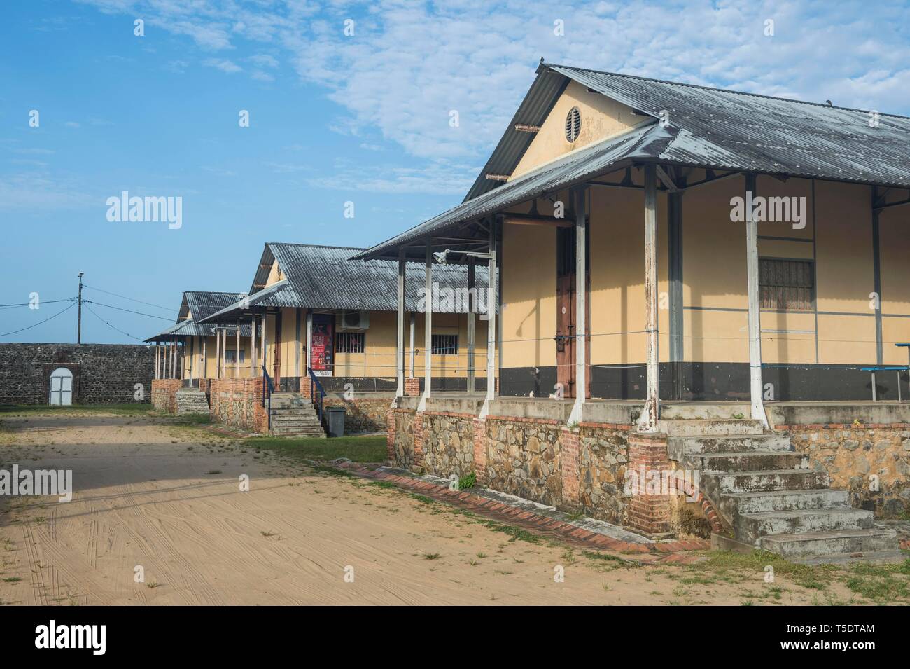 Old prison of Saint-Laurent-du-Maroni, French Guiana Stock Photo - Alamy