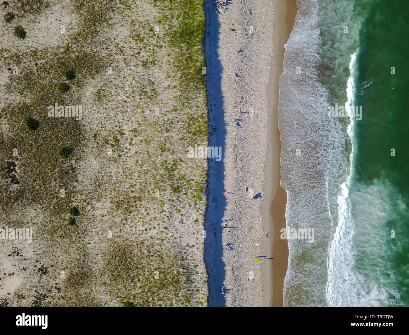 The cold waters of the Atlantic Ocean washes onto Nauset Beach in ...