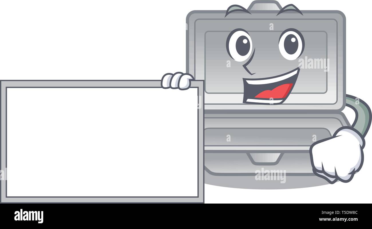 With board open styrofoam in the cartoon shape Stock Vector Image & Art ...