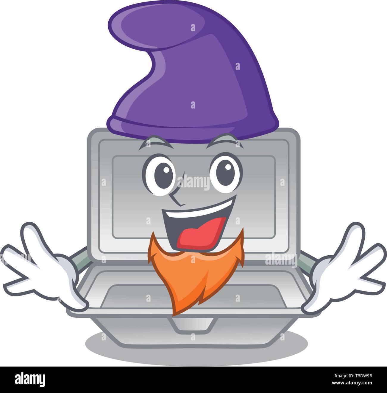 Elf open styrofoam in the cartoon shape Stock Vector Image & Art - Alamy