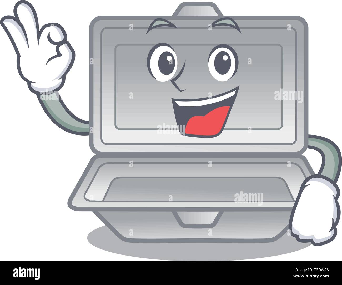 Styrofoam polystyrene disposable foam Stock Vector Images - Alamy