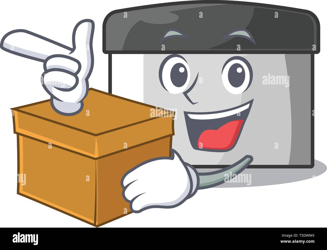Box scraper Stock Vector Images - Alamy