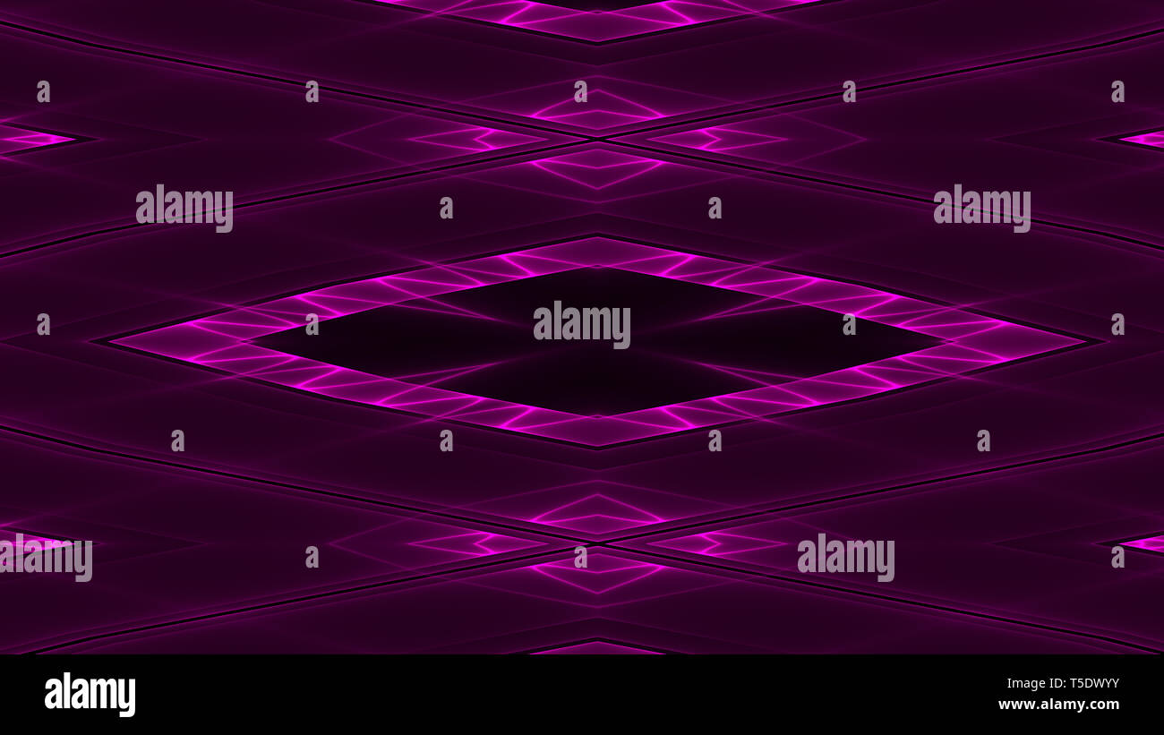 Abstract futuristic sci-fi background with purple colored glowing ...