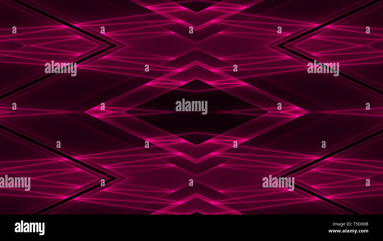 Abstract futuristic sci-fi background with red colored glowing ...