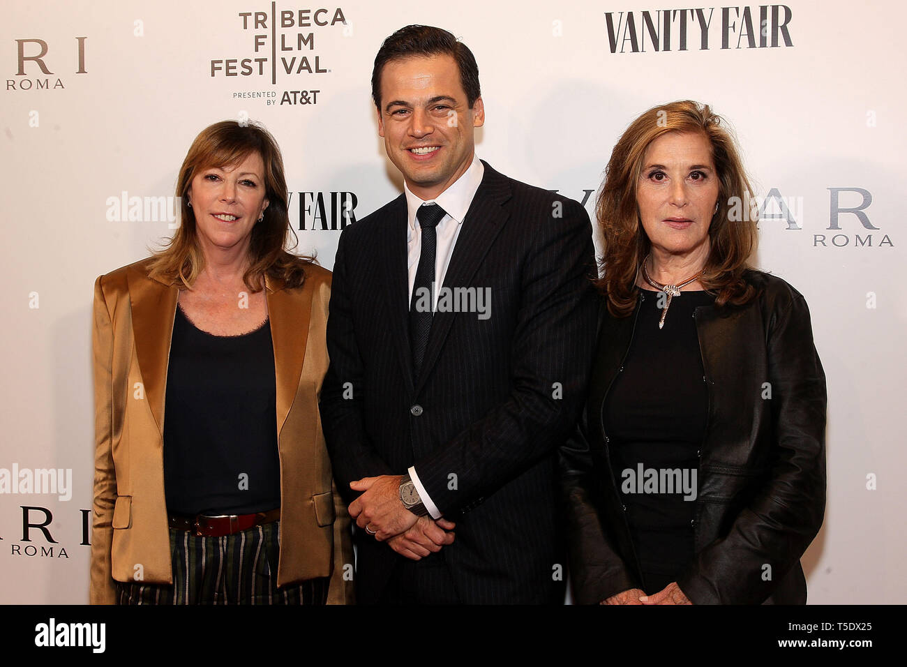 New York, USA. 23 Apr, 2019. Jane Rosenthal, Daniel Paltridge, Paula ...