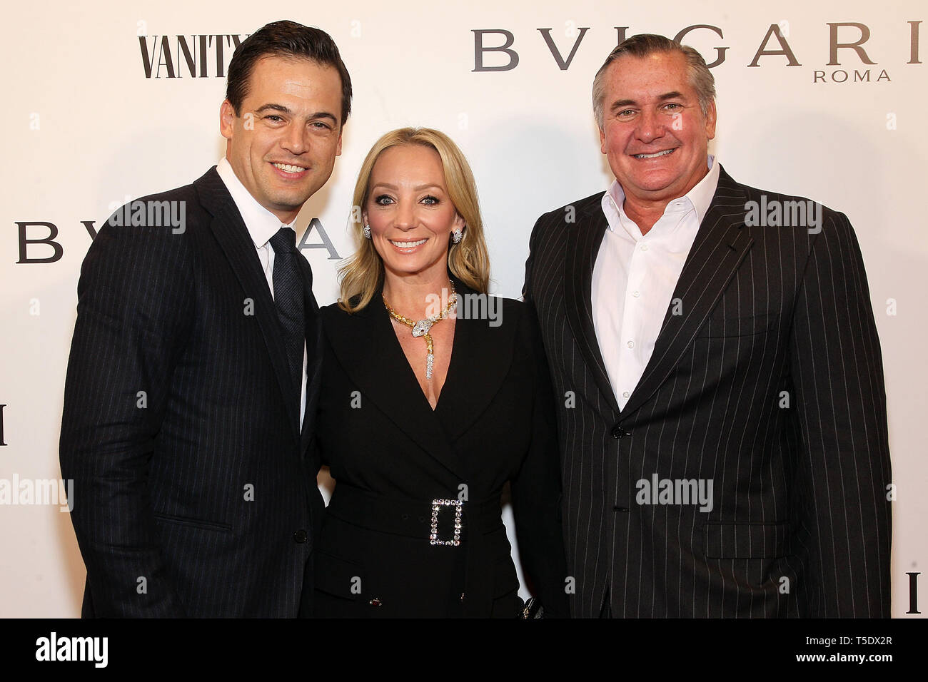 New York, USA. 23 Apr, 2019. Daniel Paltridge, Brandy Benditz, Dan ...