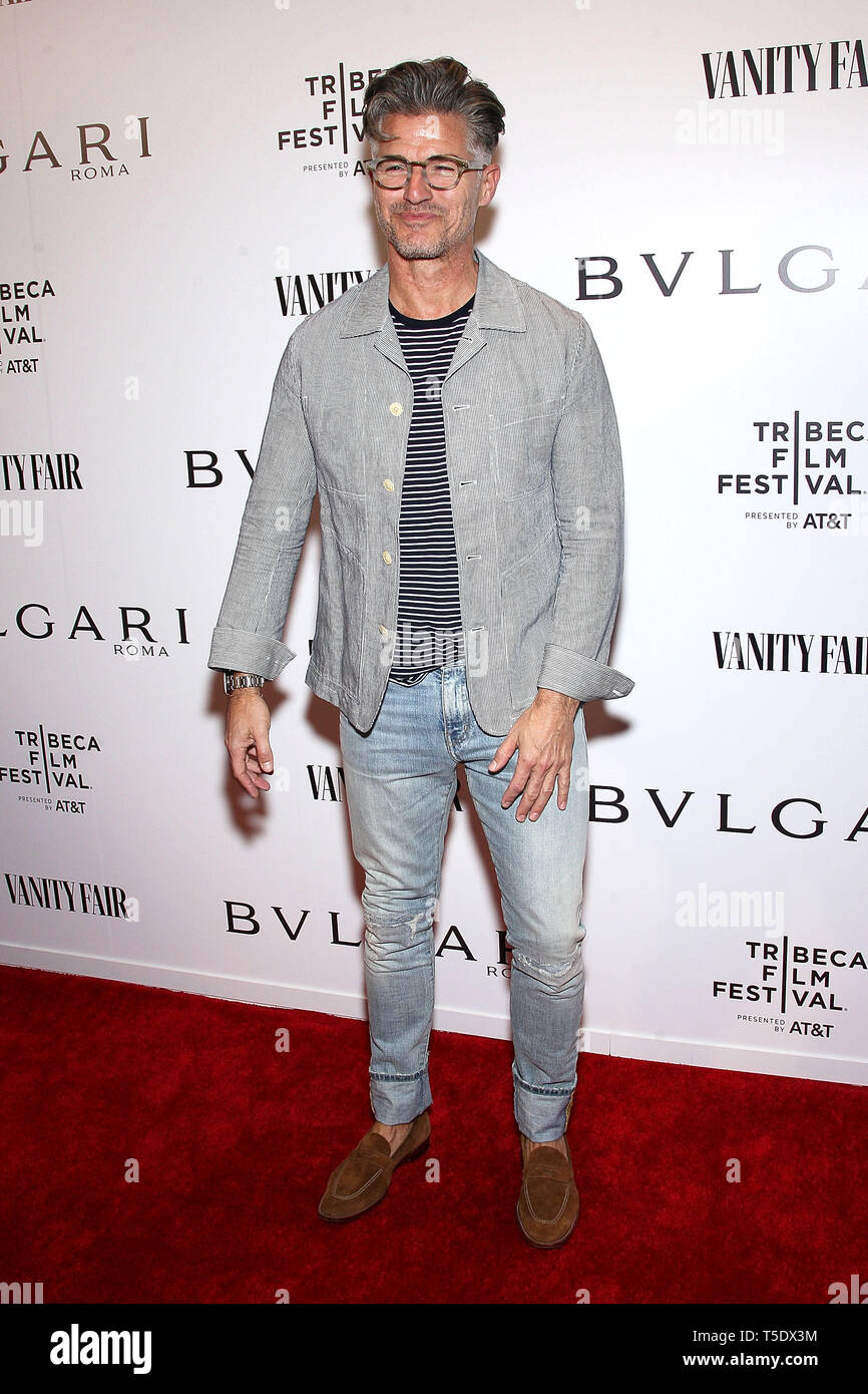 New York, USA. 23 Apr, 2019. Eric Rutherford at BVLGARI's World ...