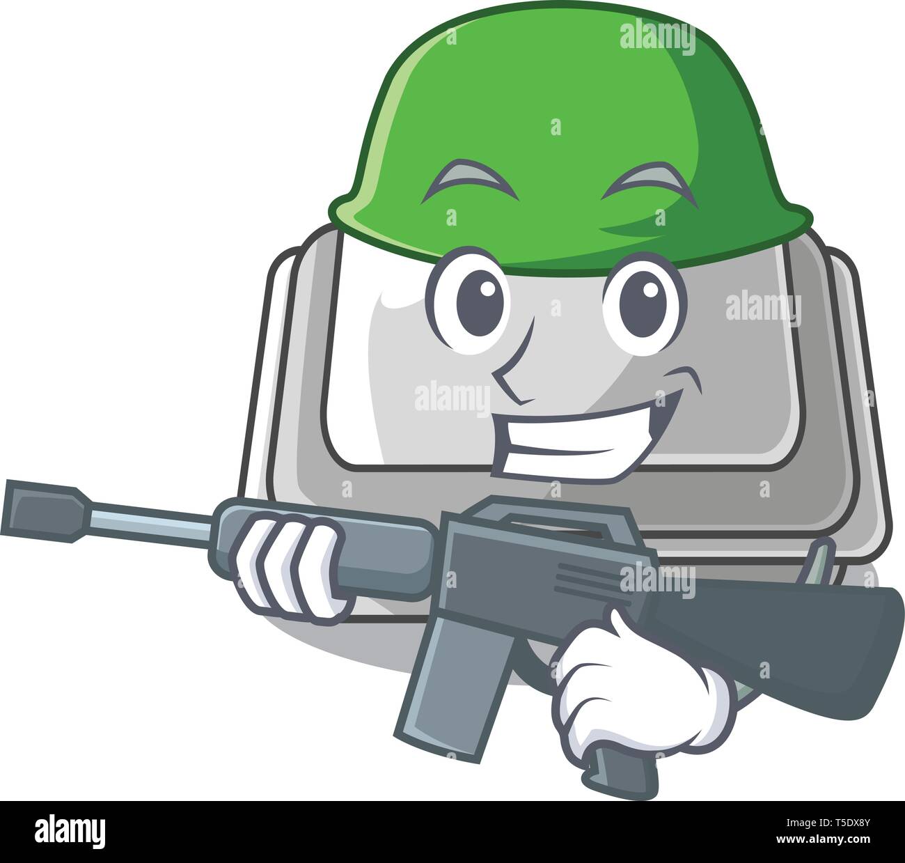 Army plastic box isolated in the cartoon Stock Vector Image & Art - Alamy