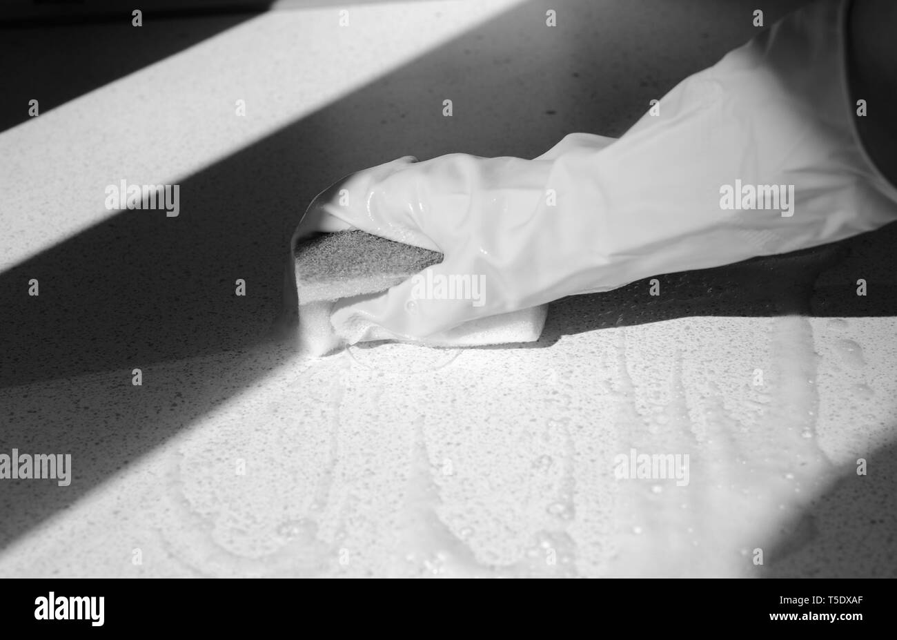 Hygiene hand washing Black and White Stock Photos & Images - Alamy