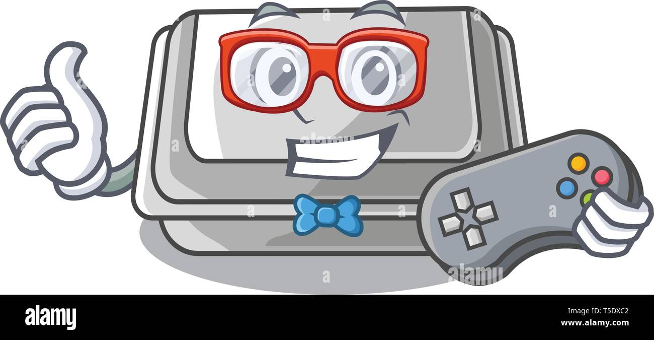 Gamer plastic box in the cartoon table Stock Vector Image & Art - Alamy