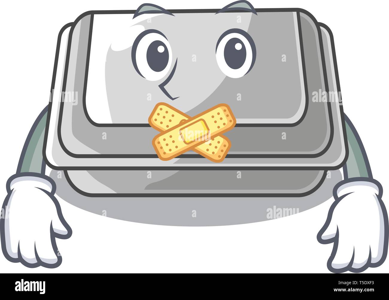 Silent plastic box in the character closet Stock Vector Image & Art - Alamy