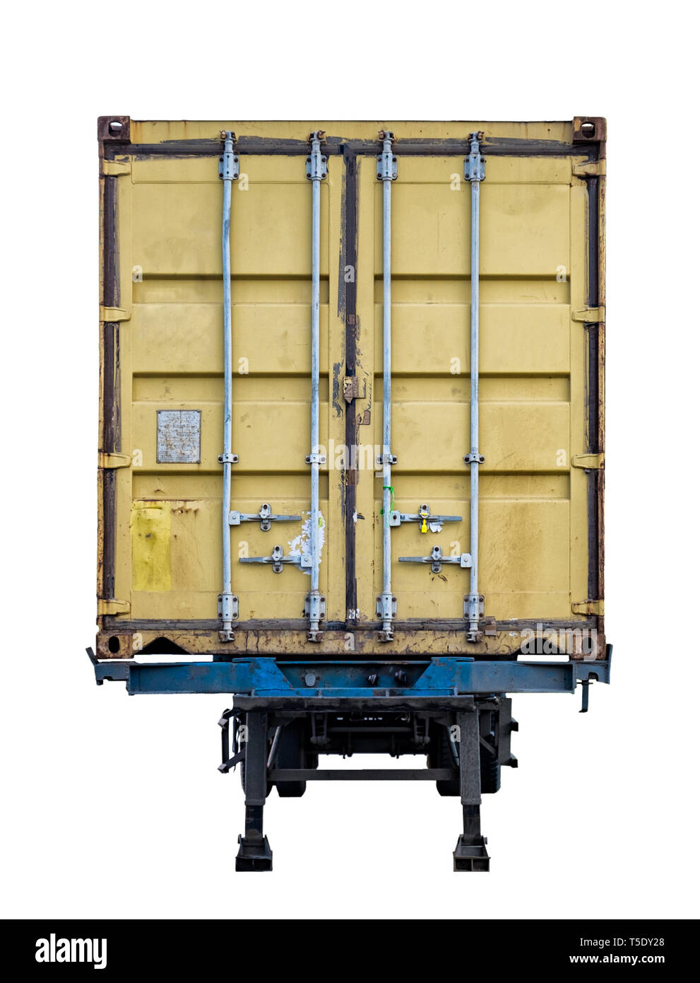 Delivery car parked Cut Out Stock Images & Pictures - Alamy