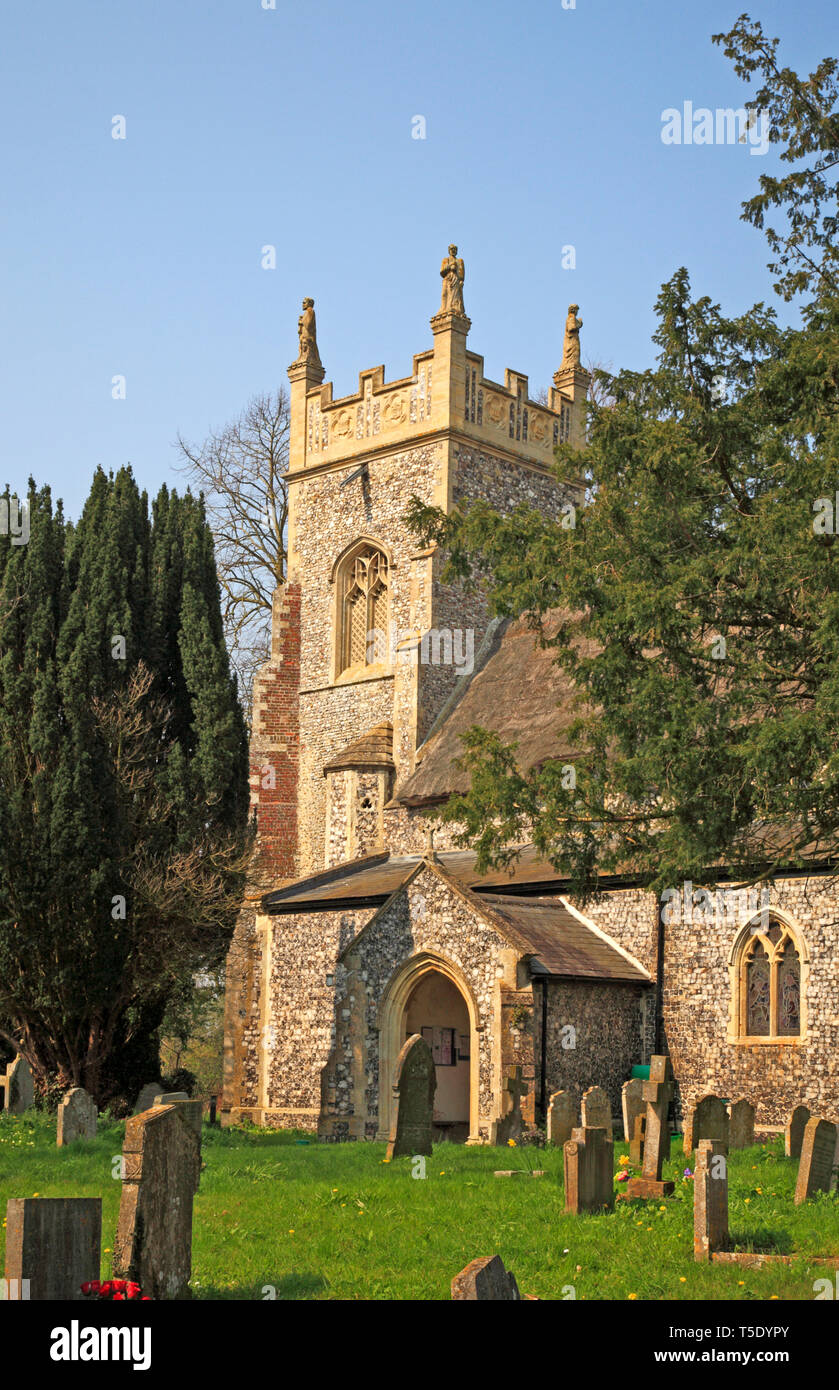 Tower south porch church saints hi-res stock photography and images - Alamy
