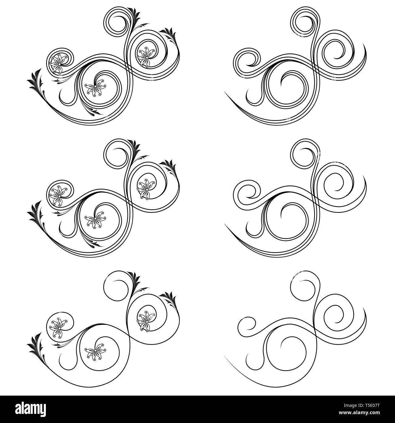 Romantic stencil Black and White Stock Photos & Images - Alamy