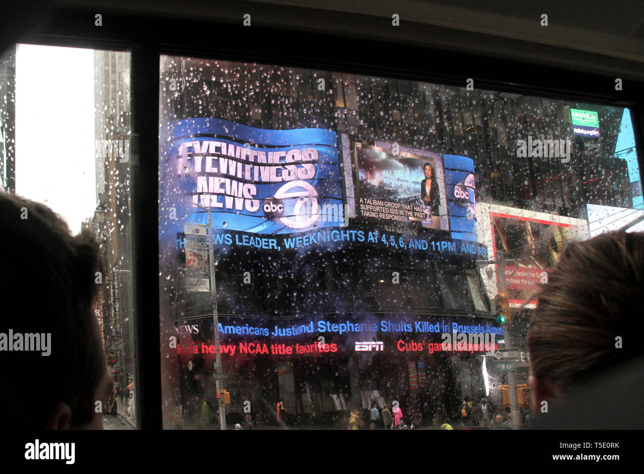 ABC Studios building in Times Square, Manhattan, New York, USA, seen ...